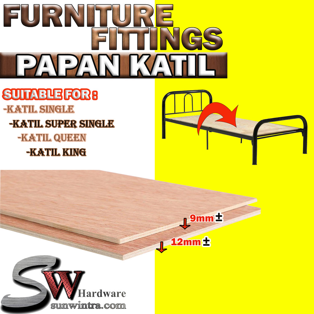 SW Hardware Plywood Timber Panel Wood Board Sheet Papan Plywood Kayu ...