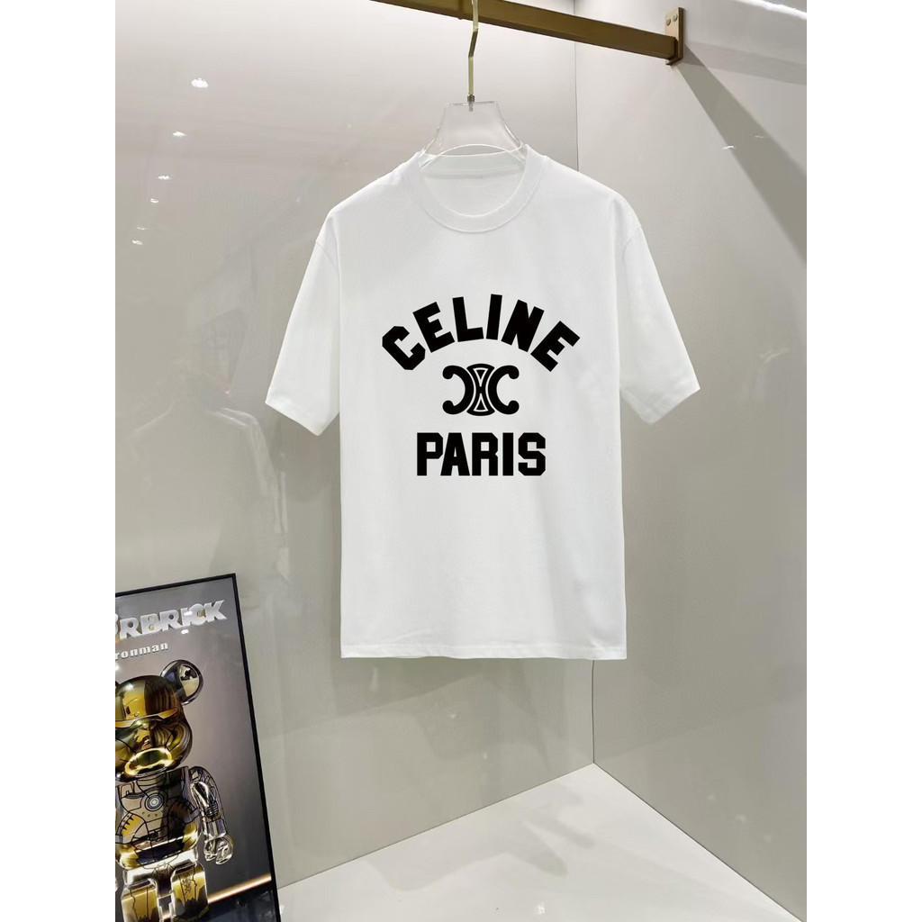 Celine/Celine 2026 Early Spring New Style Short-Sleeved T-Shirt Men ...