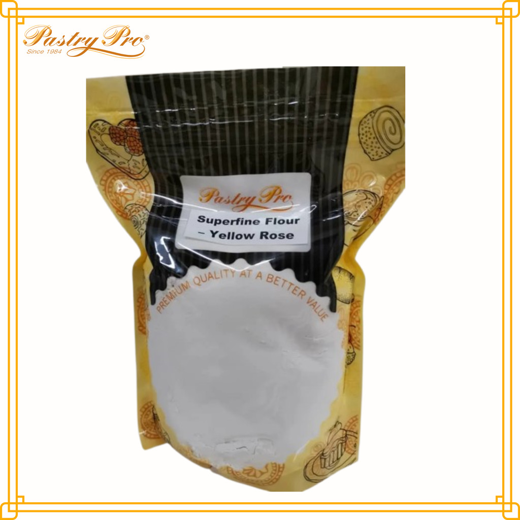 Pastry Pro, Superfine Flour - Yellow Rose (H) 1kg | Shopee Malaysia