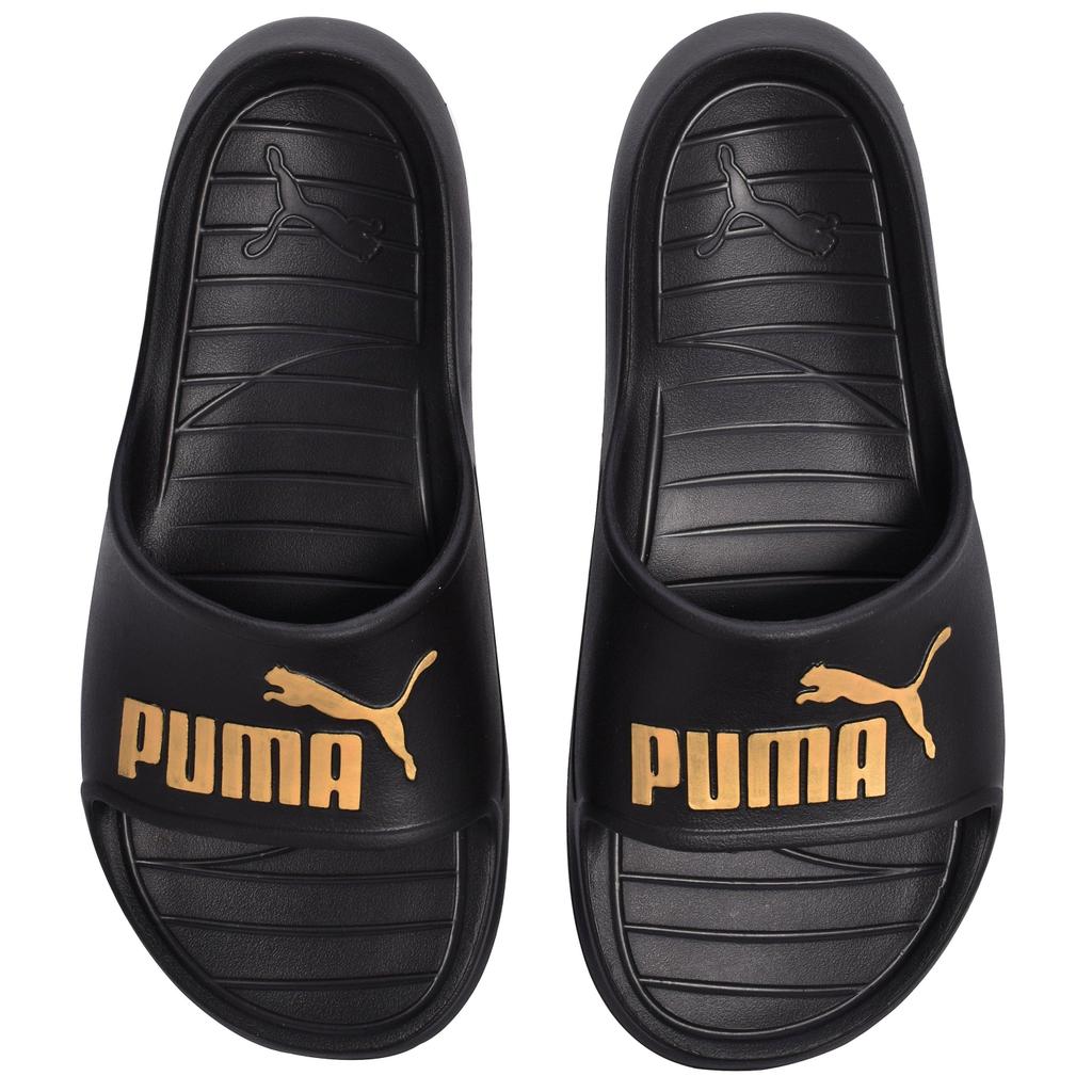 Puma Mens PUMA Divecat V2 Mens Slide Sandals (Black/Gold) - Sports ...