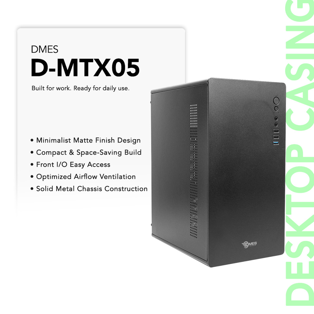 Dmes D-MTX05 Mini Tower PC Case Micro ATX ITX Support USB 3.0 250mm GPU ...