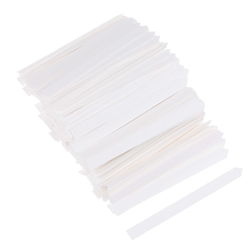 POWER 100/500Pcs Tester Strips Fragrance Disposable White Smell Paper ...