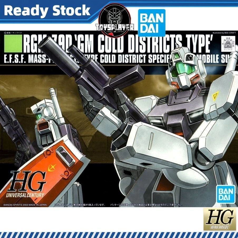 BANDAI HGUC 1/144 RGM-79D GM Cold District Type Model Kits | Shopee ...