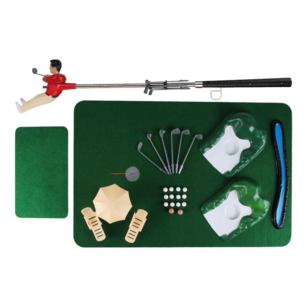 Mini Golf Course Mini Golfer Golf Games Funny Realistic Golf Toy Safe ...