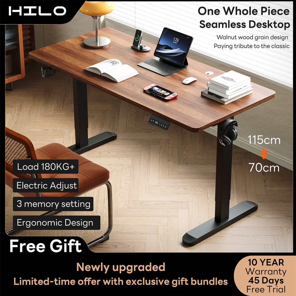Electric Standing Desk study table Height Adjustable meja belajar Table ...