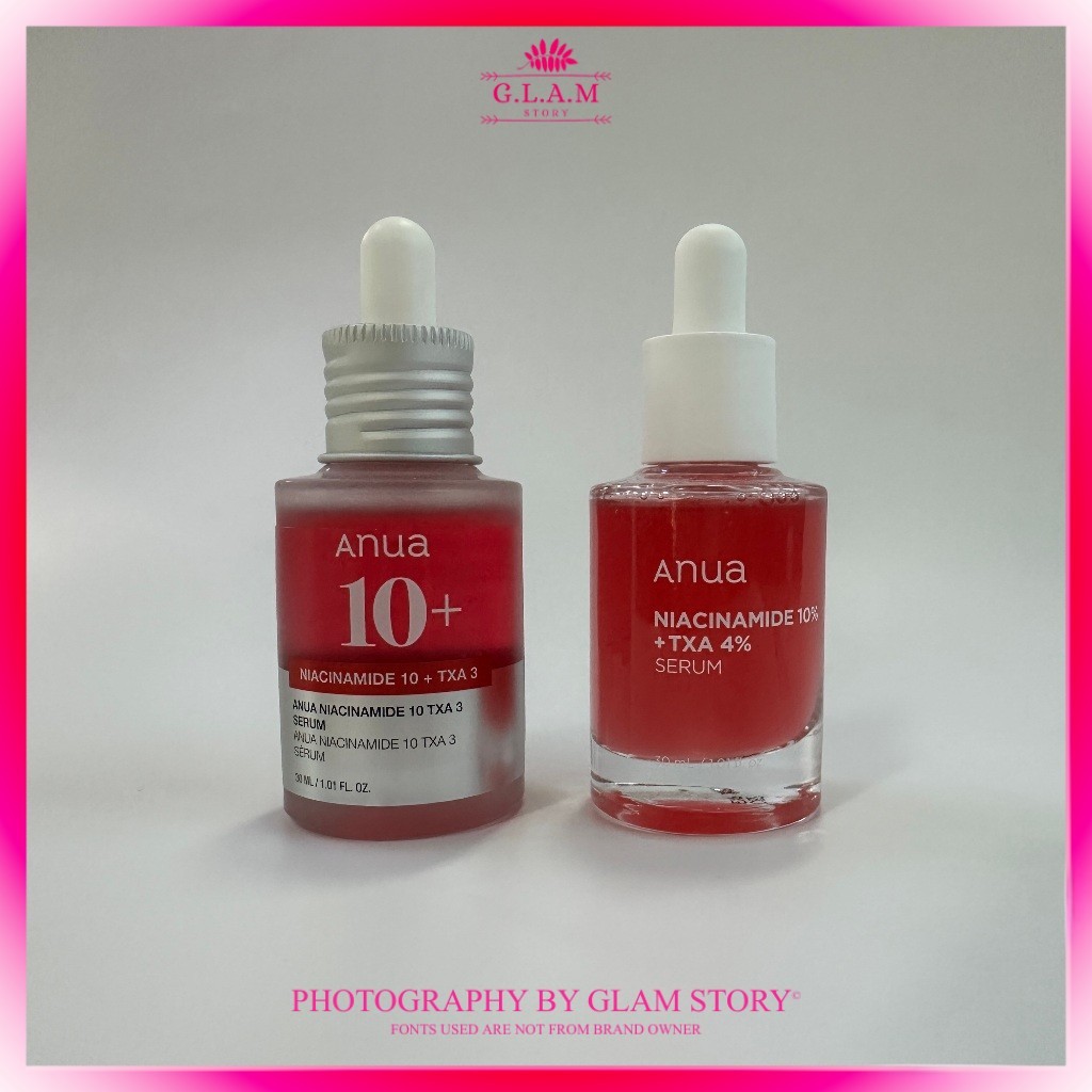 ANUA Niacinamide 10% + Tranexamic Acid TXA 4% / 10% + TXA 3% Serum 30ml ...