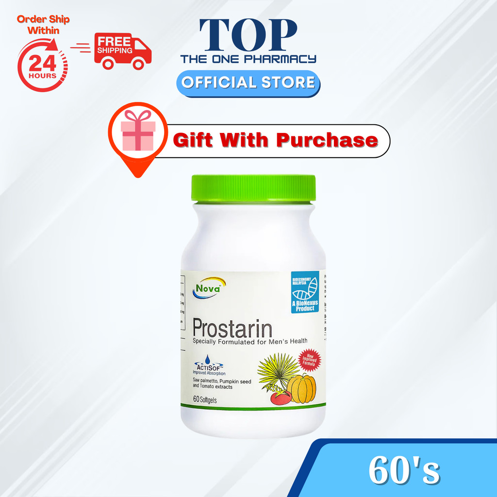 Nova Prostarin | Specially Formulated For Men's Health 60 softgels ...