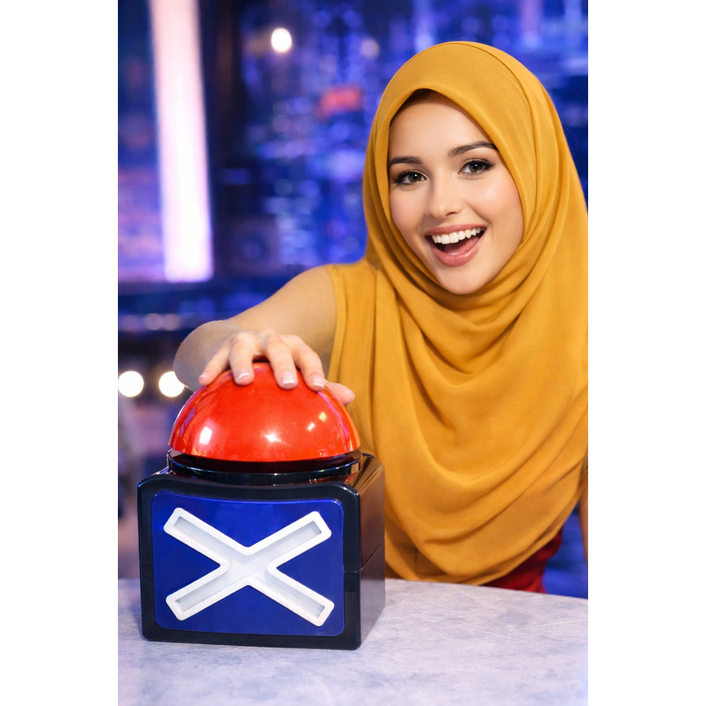 Butang Buzzer X Game Show | Interactive Push Button | Quiz, Live, Event ...