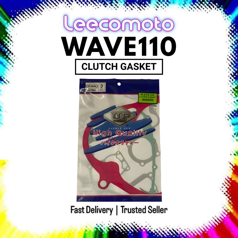 WAVE110 CLUTCH GASKET (UP) WAVE110 DX WAVE CX ALPHA DASH DASH110 V2 FI ...