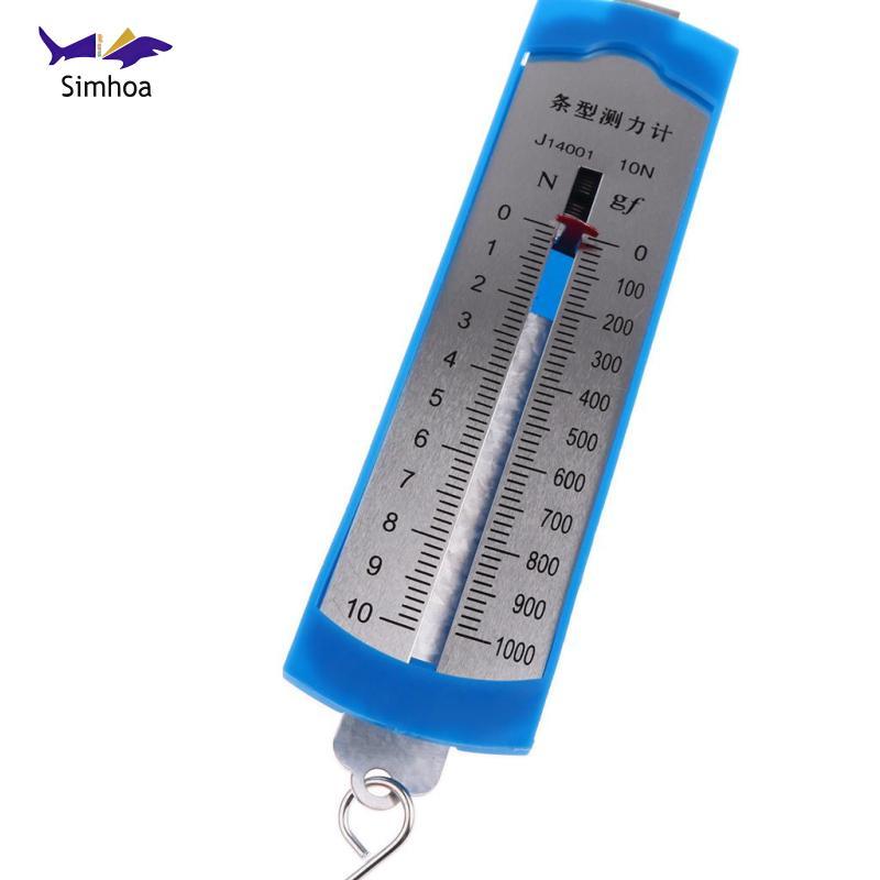 Simhoa 10N Newton Meter Force Physical Measure Tools Spring Dynamometer ...