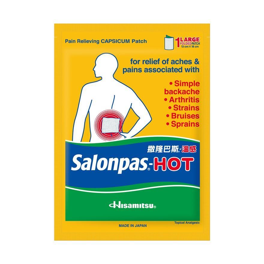 SALONPAS Hot Patch 1s | Shopee Malaysia