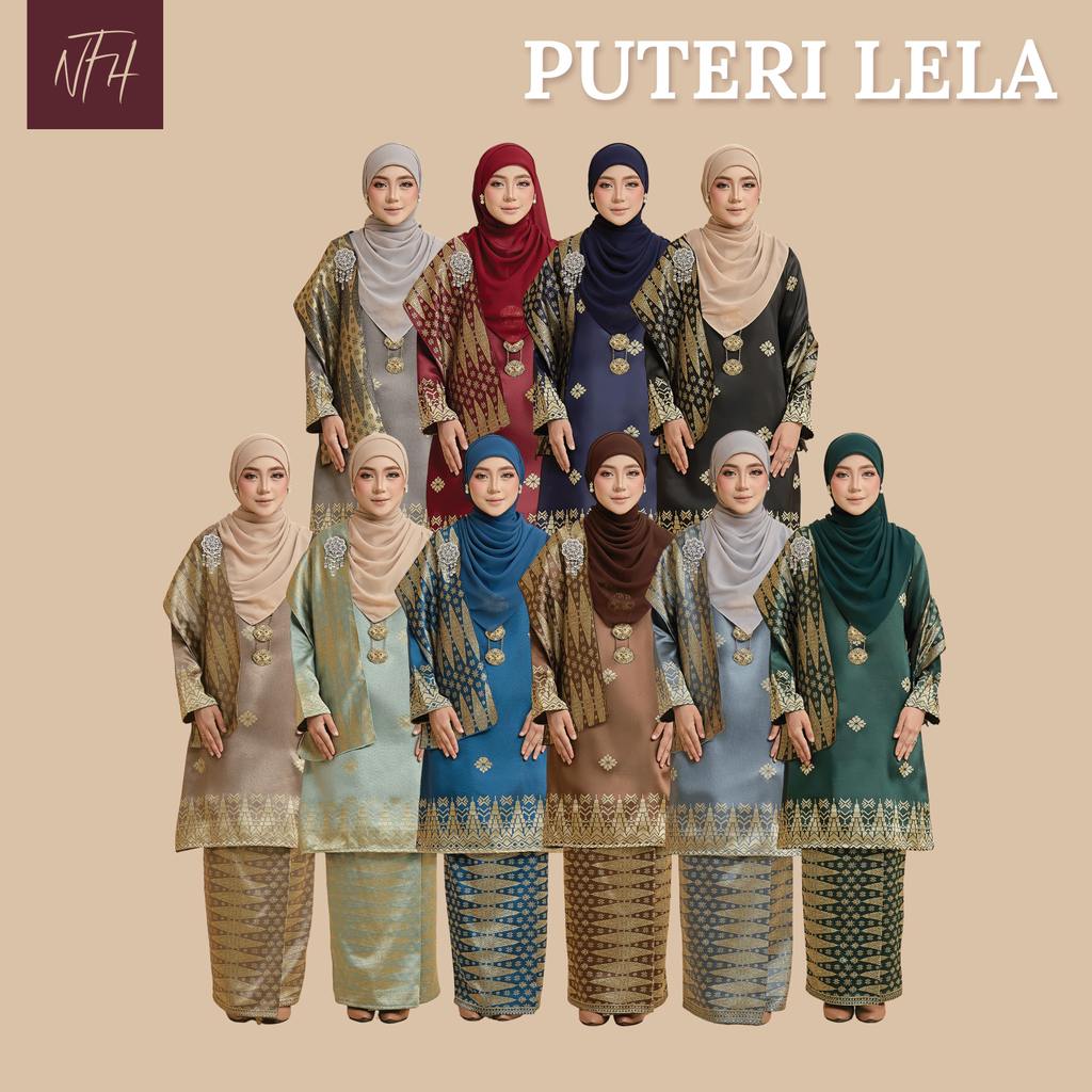 NFH - PUTERI LELA baju kurung cantik moden material Thai tenun songket ...