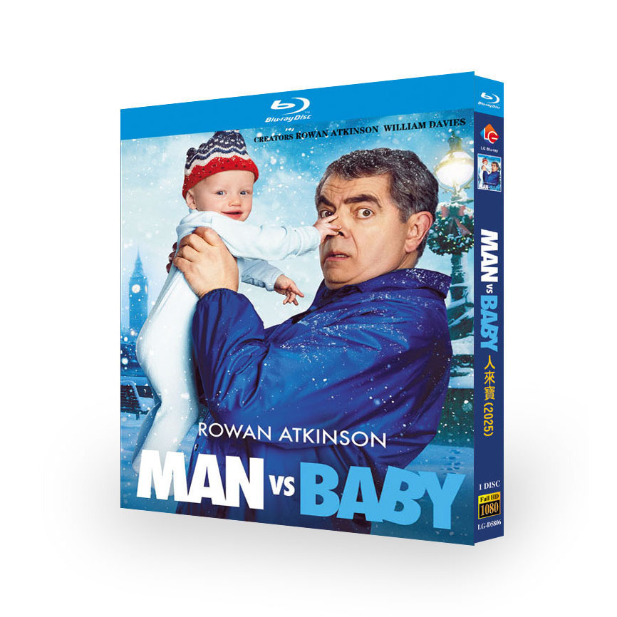 Blu-ray Disc British Drama Man Vs Bee / Man Vs Baby (2025) 1BD G01 ...