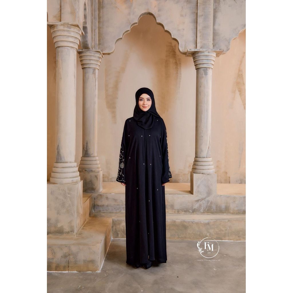 Faliha Dubai Luxe Black Silver | Shopee Malaysia
