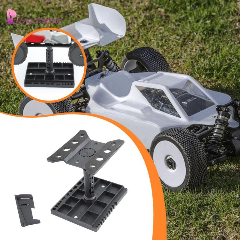 [Menolana] Height Adjustable RC Work Stand Display Rack Rotating Repair ...