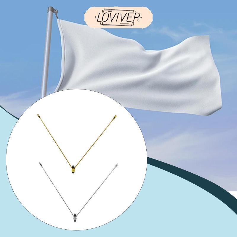 LOVIVER Flag Stand, Easy Assembly, Banner Stand, Metal Flag Display for ...