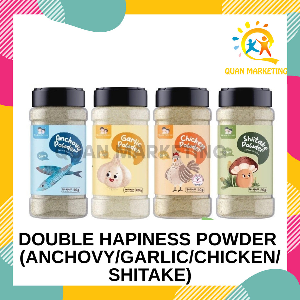Double Happiness Baby Seasoning Powder (30g / 40g) / For 6 Months And ...