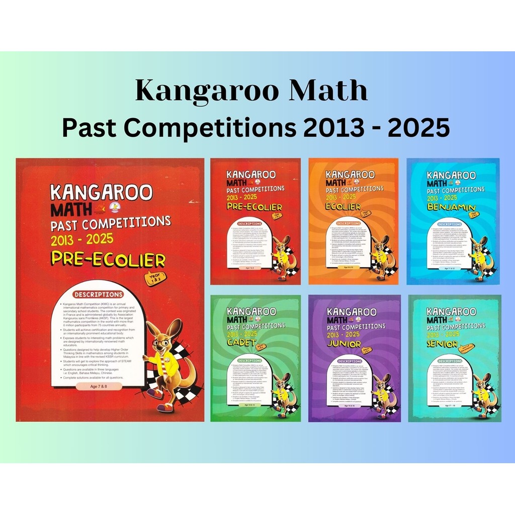 SAP - Kangaroo International Mathematics Past Competition 2013-2025 ...