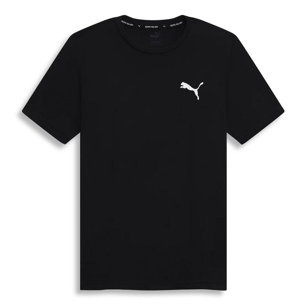 Puma Mens Active Small Logo T-Shirt Mens (Puma Black Logo) - Sports ...