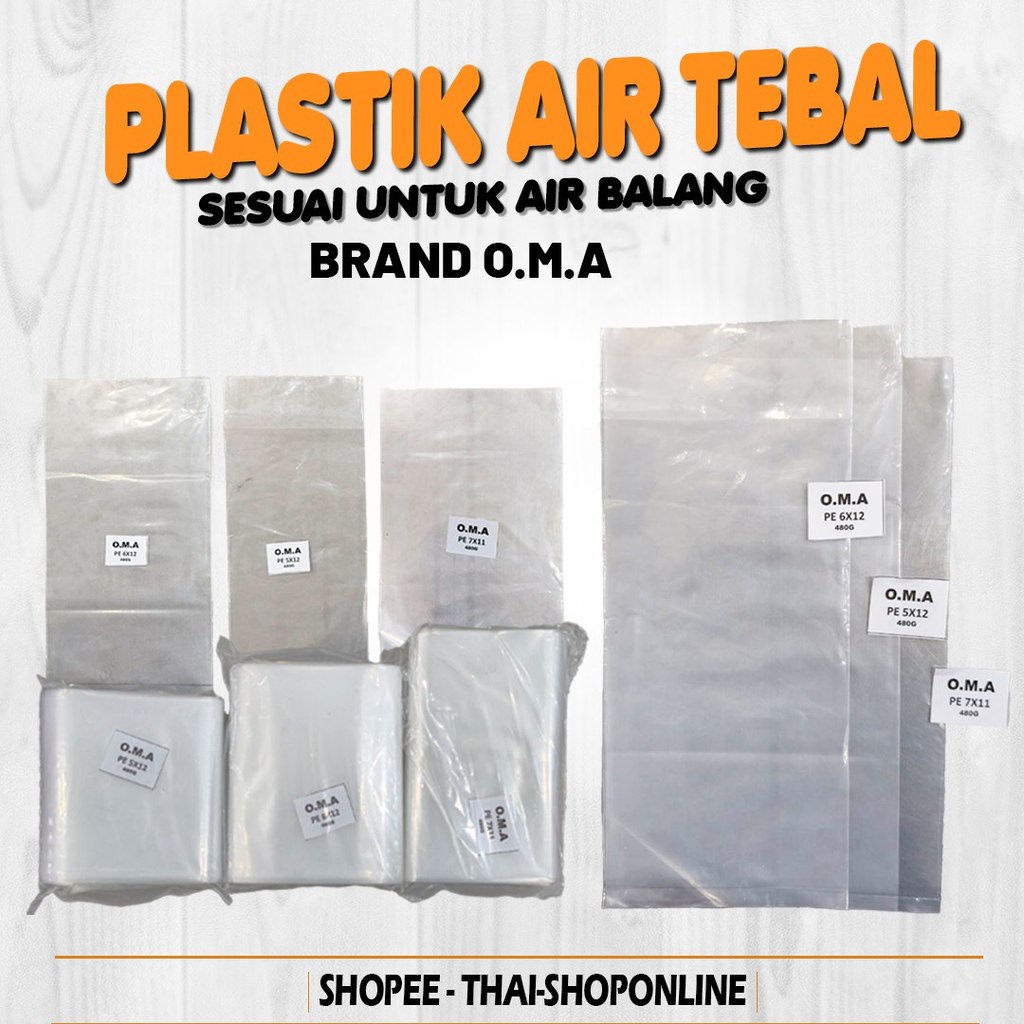 Plastik Bungkus Air Balang / Plastik Air Pasar Malam / Plastik Air ...