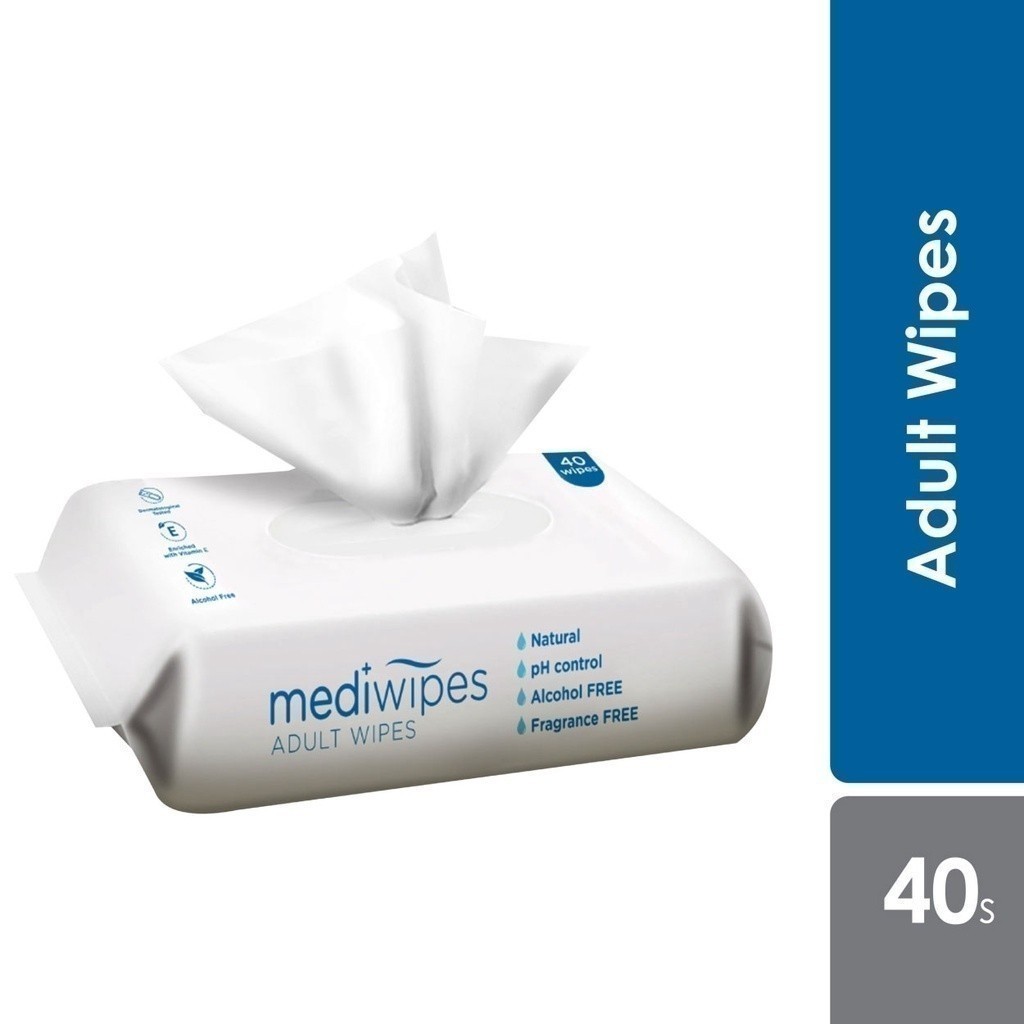 Alpro Pharmacy Exclusive - MediWipes Adult Wet Wipes Sensitive Skin (40 ...