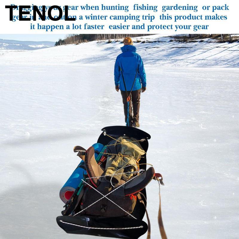 TENOL Multipurpose Deer Drag Sled Portable Game Hauler Towing Mat for ...