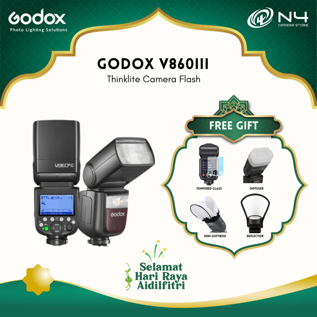 Godox V860III V860 III Speedlite Camera Flash E-TTL HSS Flash Light for ...
