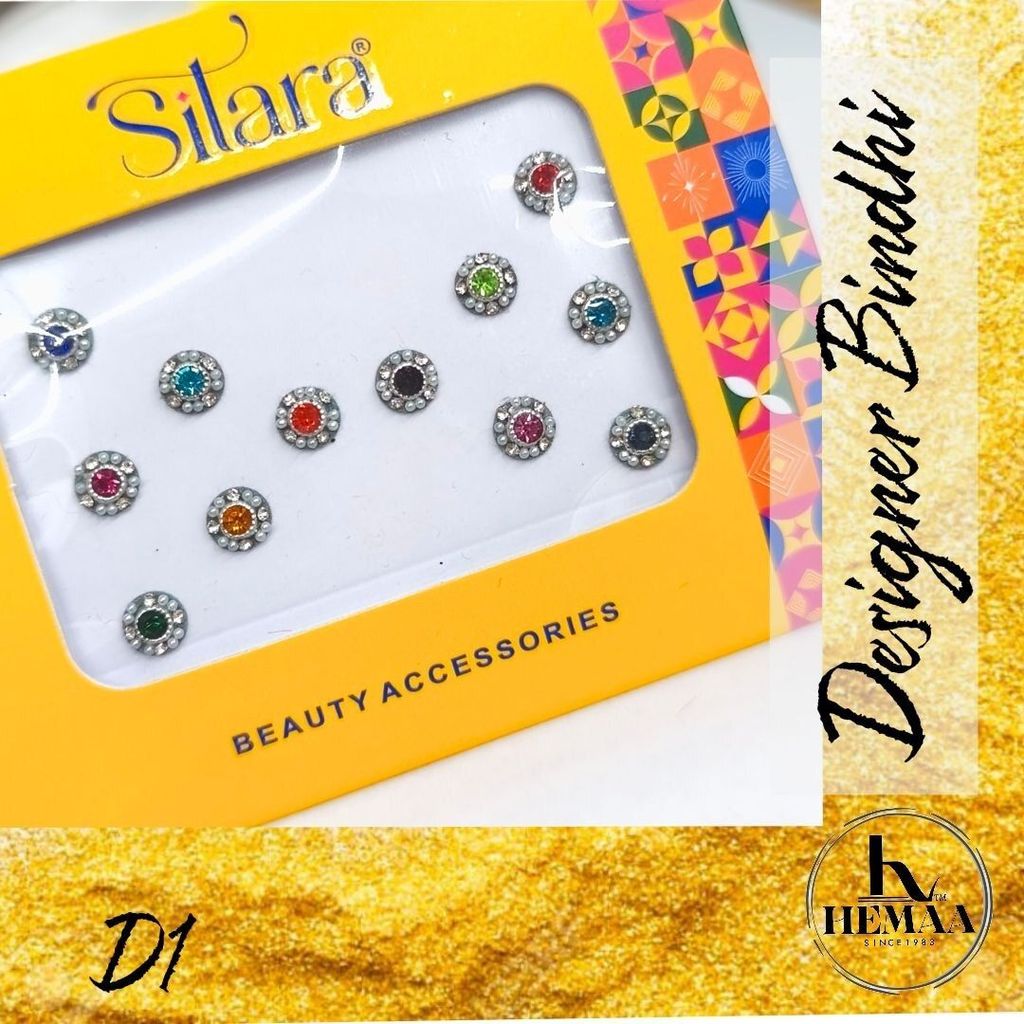 Bindi Bollywood Stone round | Designer Stone Bindhi | Stone Pottu ...