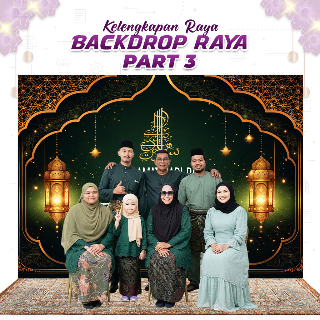 Beli backdrop hari raya background Dalam Talian Dengan Harga Terbaik ...