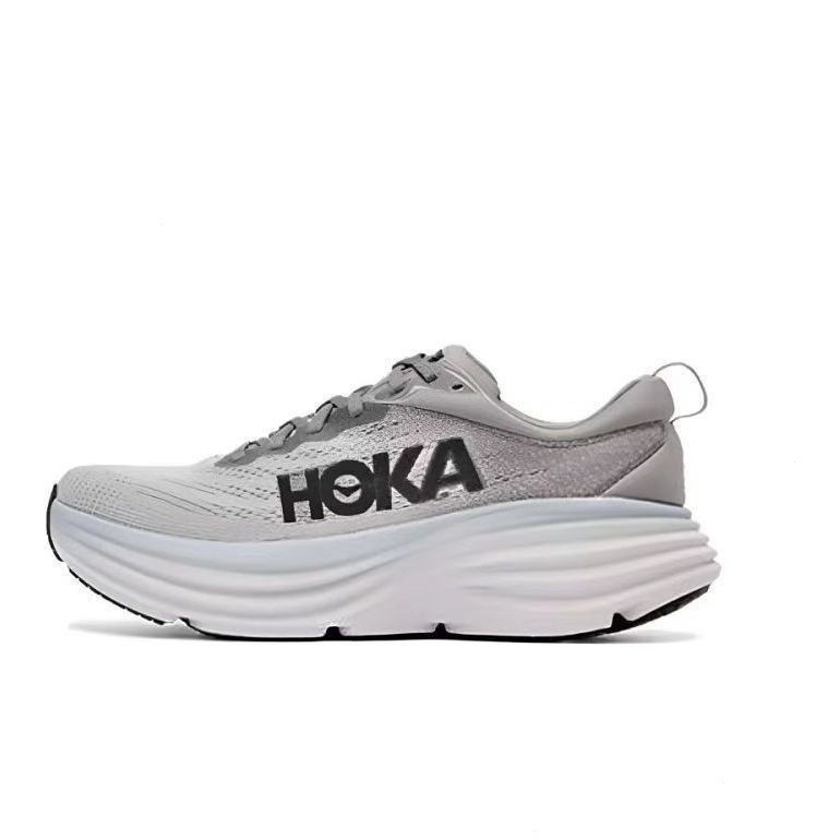 8ije-Hoka Unisex Bondi 8 Kasut Lari, Bondi 8 Riadah Sukan, Mesh ...