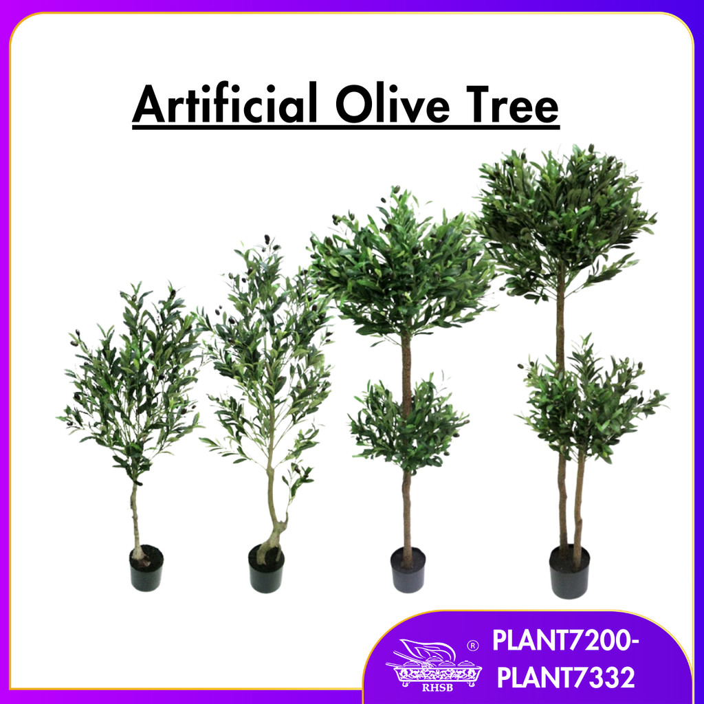 PREMIUM POKOK HIASAN VIRAL / OLIVE TREE / POKOK OLIVE / ARTIFICIAL ...
