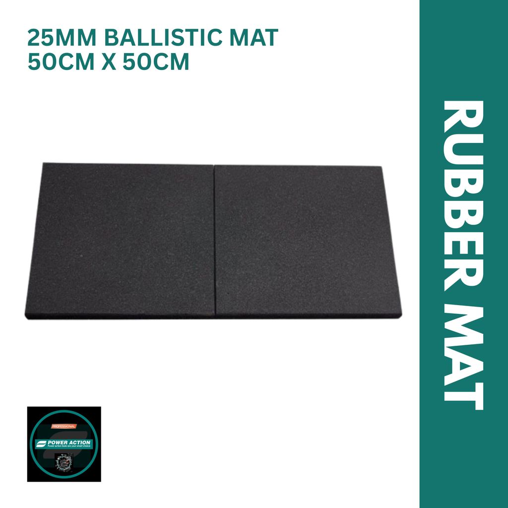 4PCS X 25MM BALLISTIC MAT (50CM x 50CM x 25MM (T) PER PIECE) | Shopee ...