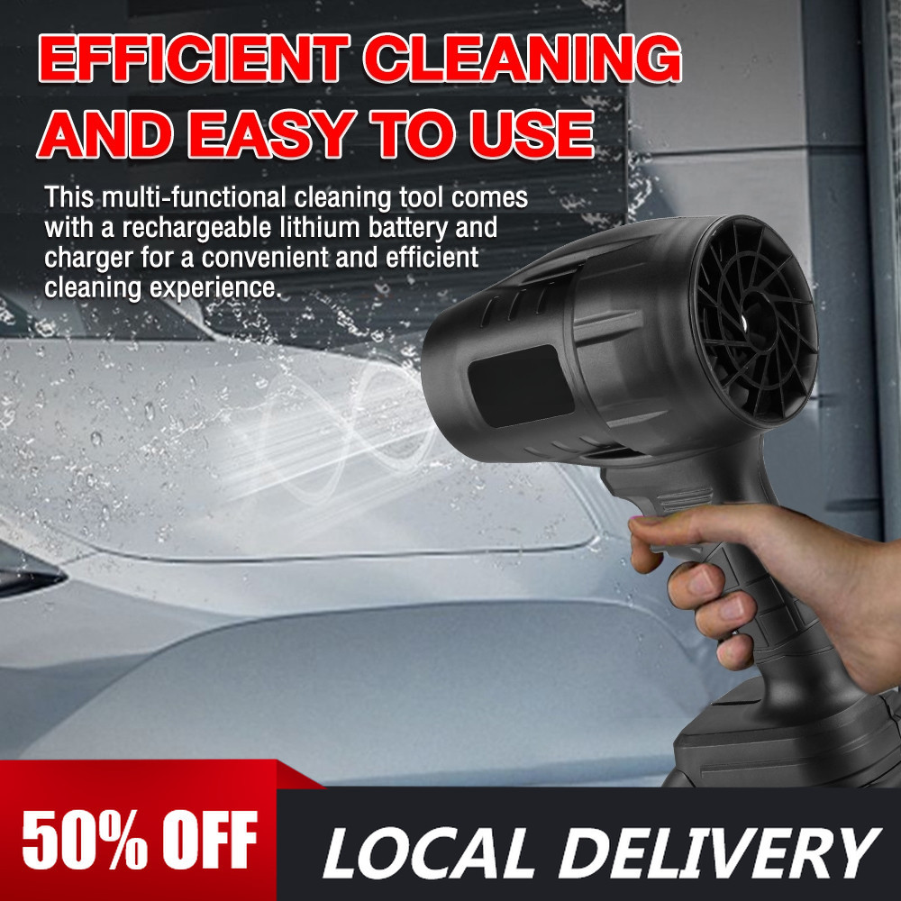 30V Turbostorm Handheld hurricane snow blower Dust blower Water turbine ...