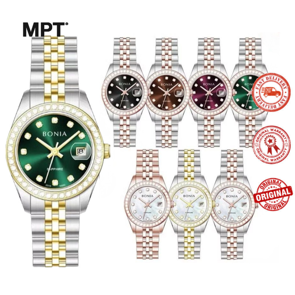 [OFFICIAL 1 YEAR WARRANTY] BONIA NOBLE WOMEN WATCH - BNB10550 SERIES ...