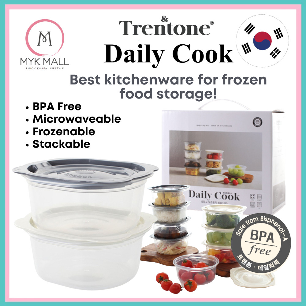Korea Microwave/Frozen Container BPA Free Made in Korea 400ml x 8sets ...