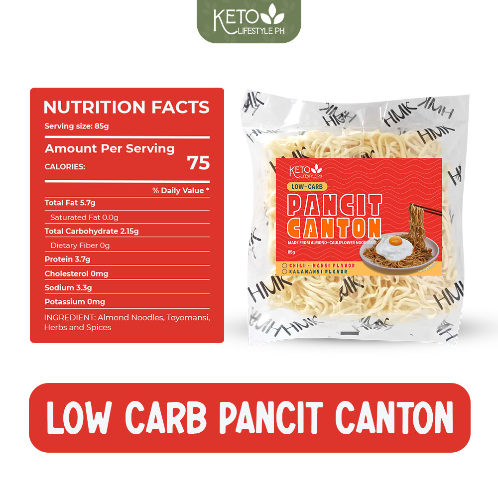 Low Carb Pancit Canton Chilimansi / Calamansi Flavor – Keto Friendly ...