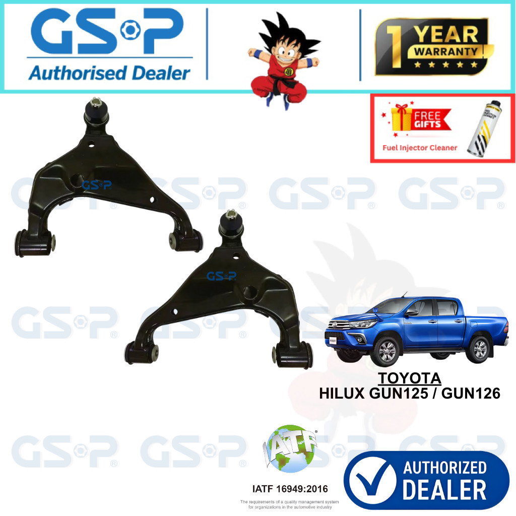 = Free Gift = Dealer GSP FRONT CONTROL LOWER ARM HILUX REVO GUN125 ...