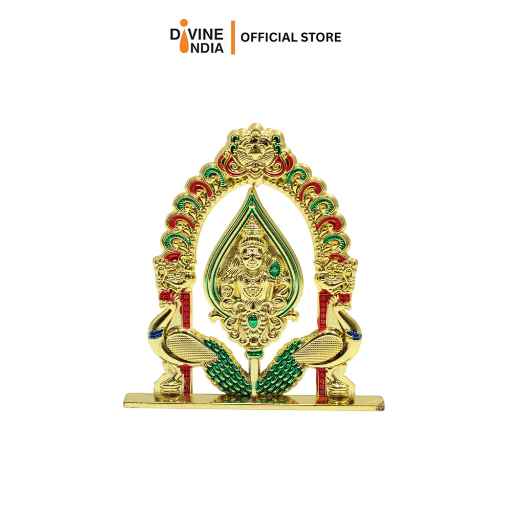 Mix Metal Murugan Vel Idol for Car Dashboard Home & Office Table - Deco ...