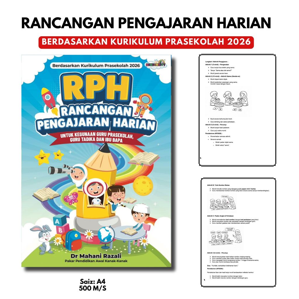 [MOMMYHAPPY] Rancangan Pengajaran Harian KP2026 RPH Pelajar 4,5 dan 6 ...
