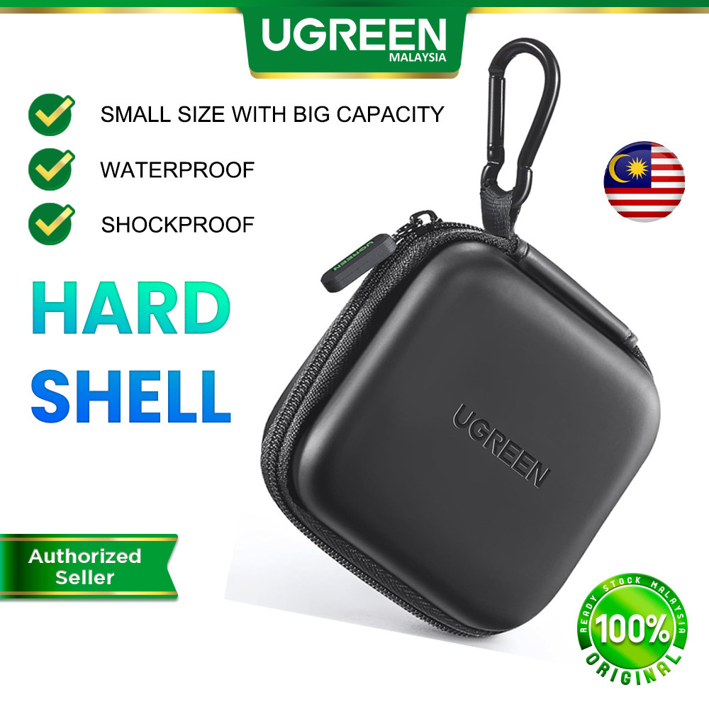 UGREEN Protection Case for Earbuds Earphones Accessories Cable USB SD ...