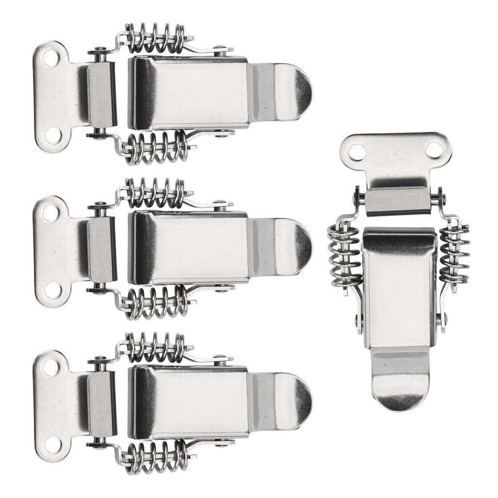 [stock] 4PCS Stainless Steel Spring Loaded Draw Toggle Latch Catch ...