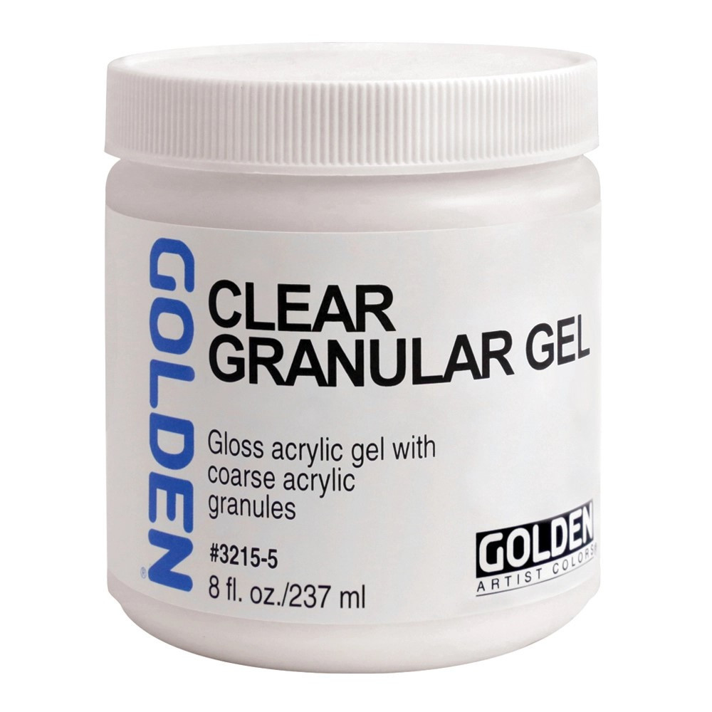 Golden Artist Clear Granular Gel (For Clear Textural Glaze and Adding ...