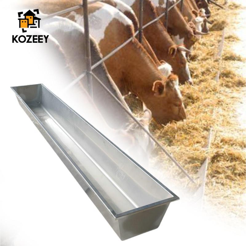 [KOZEEY] Livestock feed Trough Waterer Bucket Easy to Clean Heavy Duty ...