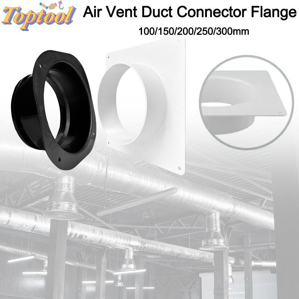 TOPTOOL Square To Round Flange Interface, Easy Installation Ducting ...