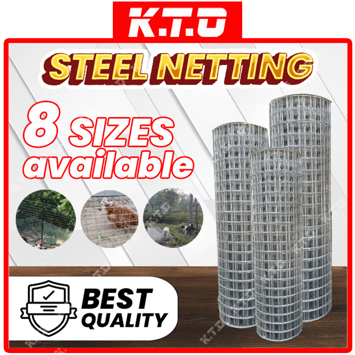 1 Roll 1MM X 1M SUS304 Stainless Steel Wire Mesh Netting Dawai Jaring ...