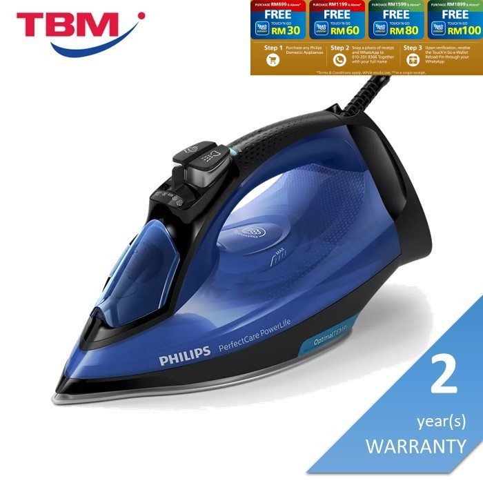 [FREE SHIPPING] Philips GC3920/26 Steam Iron Powerlife ASO 2500W 45G ...