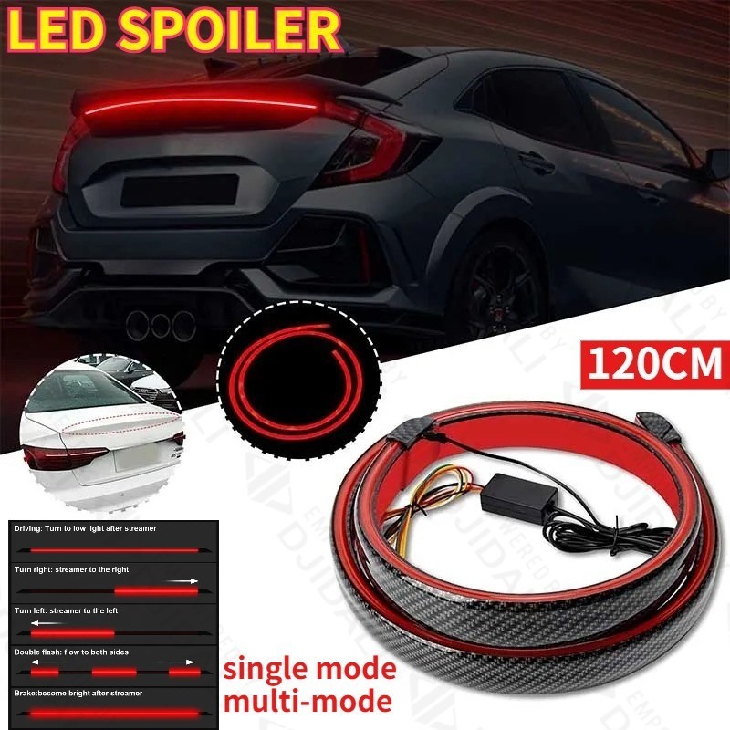 120cm LED Spoiler Brake Light Bar - Multi Mode Dynamic Turn Signal ...