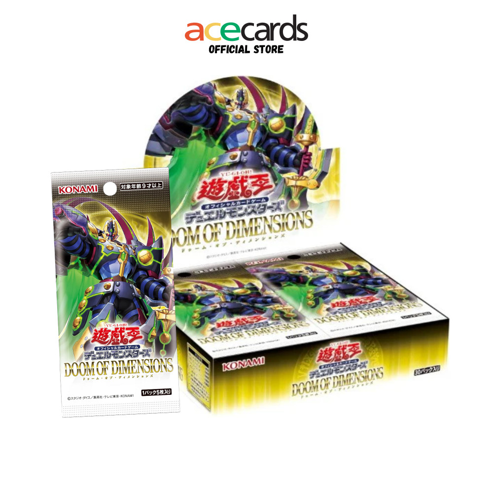 Yu-Gi-Oh TCG : Doom of Dimensions CG2033-A (Japanese) | Shopee Malaysia