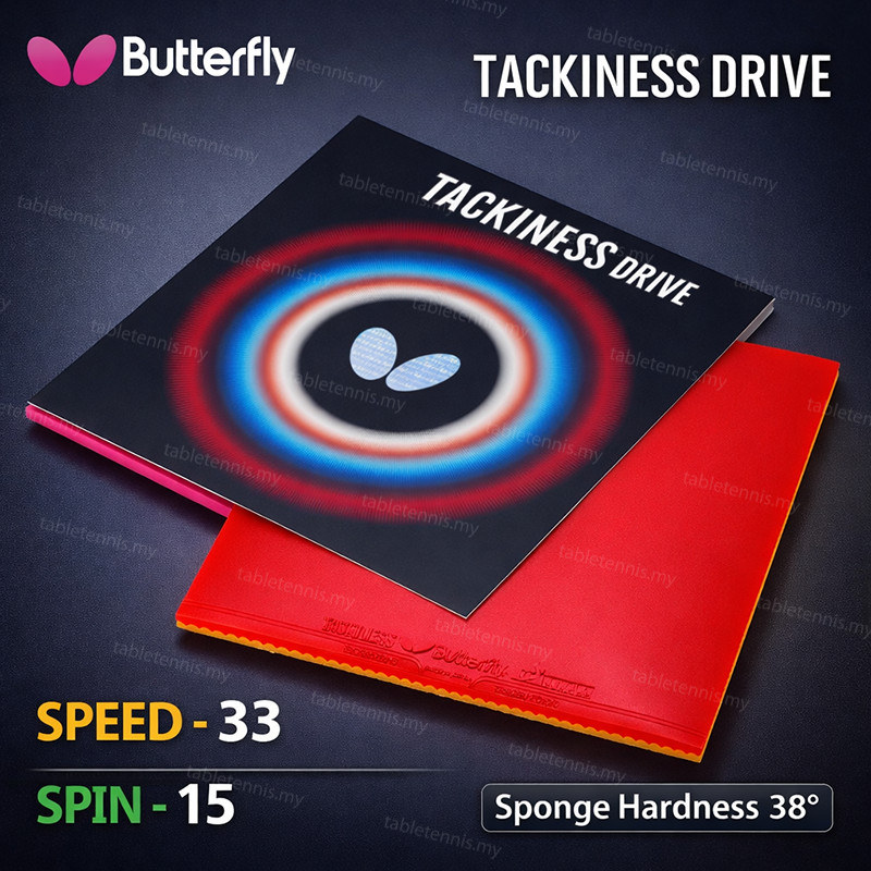 Butterfly Tackiness Drive Table Tennis Rubber Getah Ping Pong Made In ...