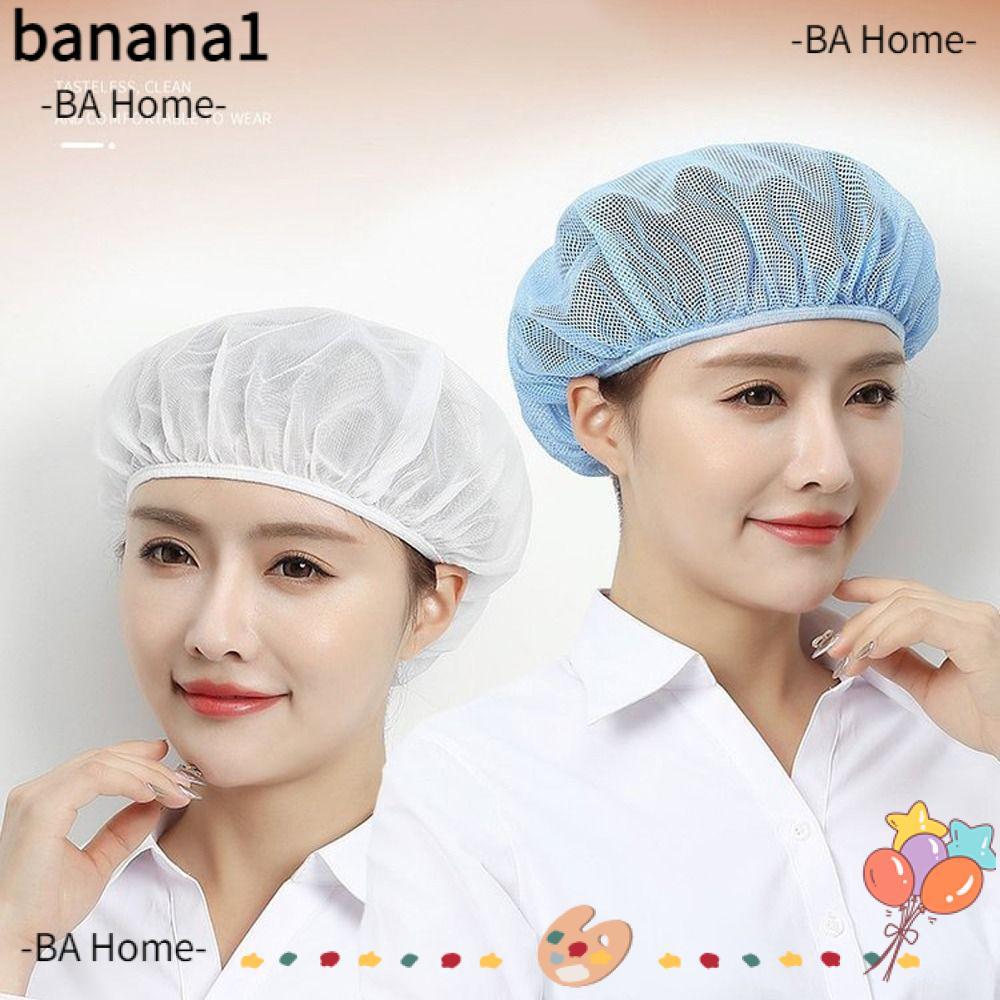 BA Mesh Work Hat, Hair Nets Sanitary Chef Hat, Breathable Work Wear ...